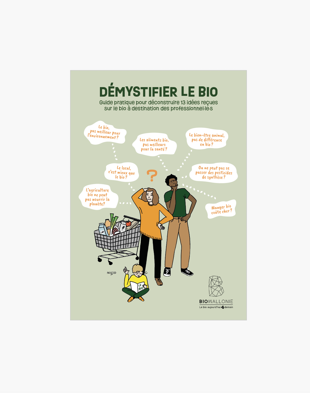 Nouveau guide "démystifier le bio" - Biowallonie